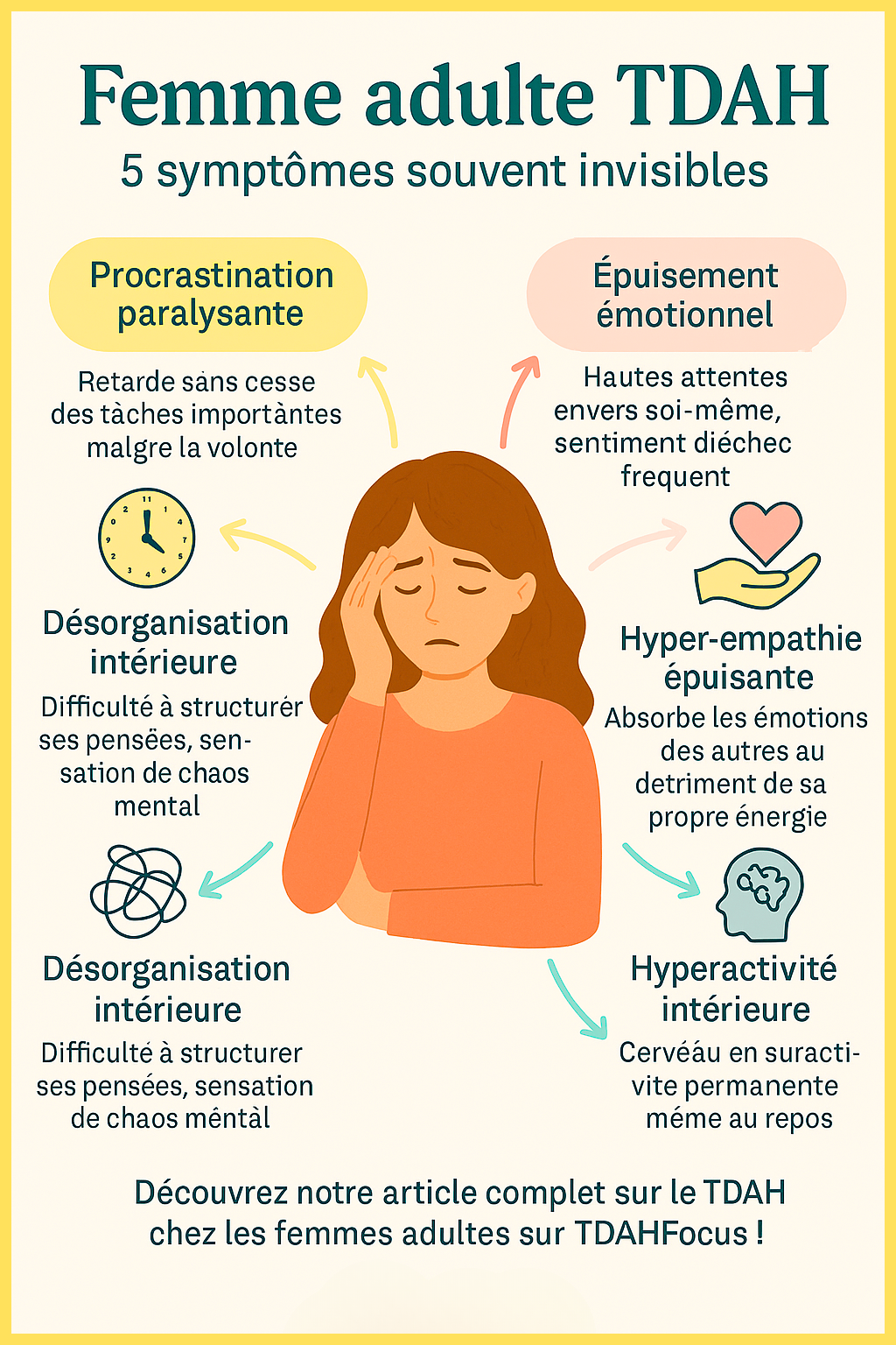 TDAH chez les femmes : Comment reconnaître et gérer ce trouble trop ...