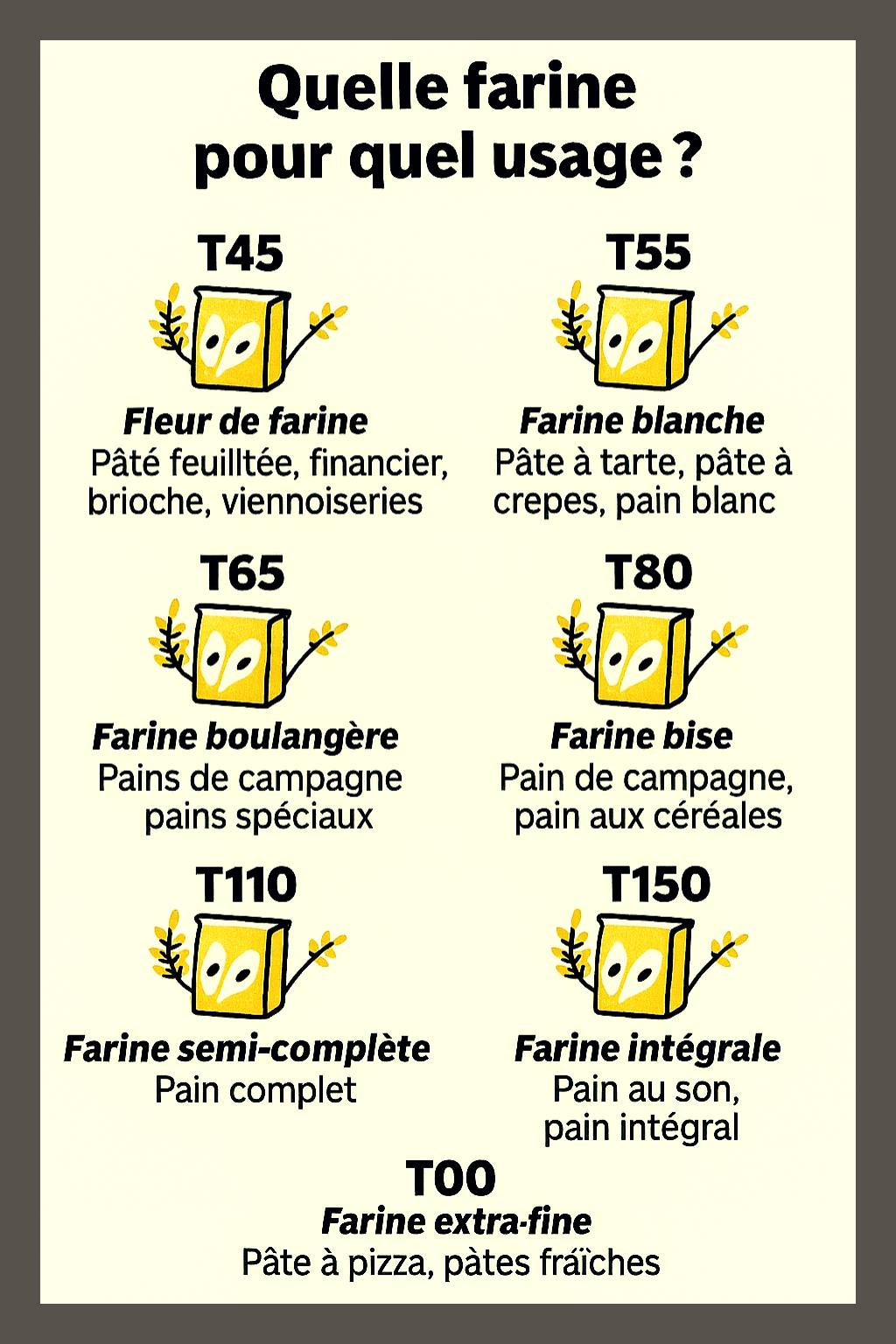 Comment Bien Choisir sa Farine : Guide Complet pour des Préparations ...